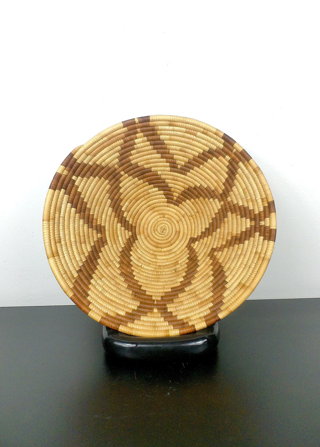 African Basket, Burundi, Coil Basket, Wall Basket, Decorative Basket ...