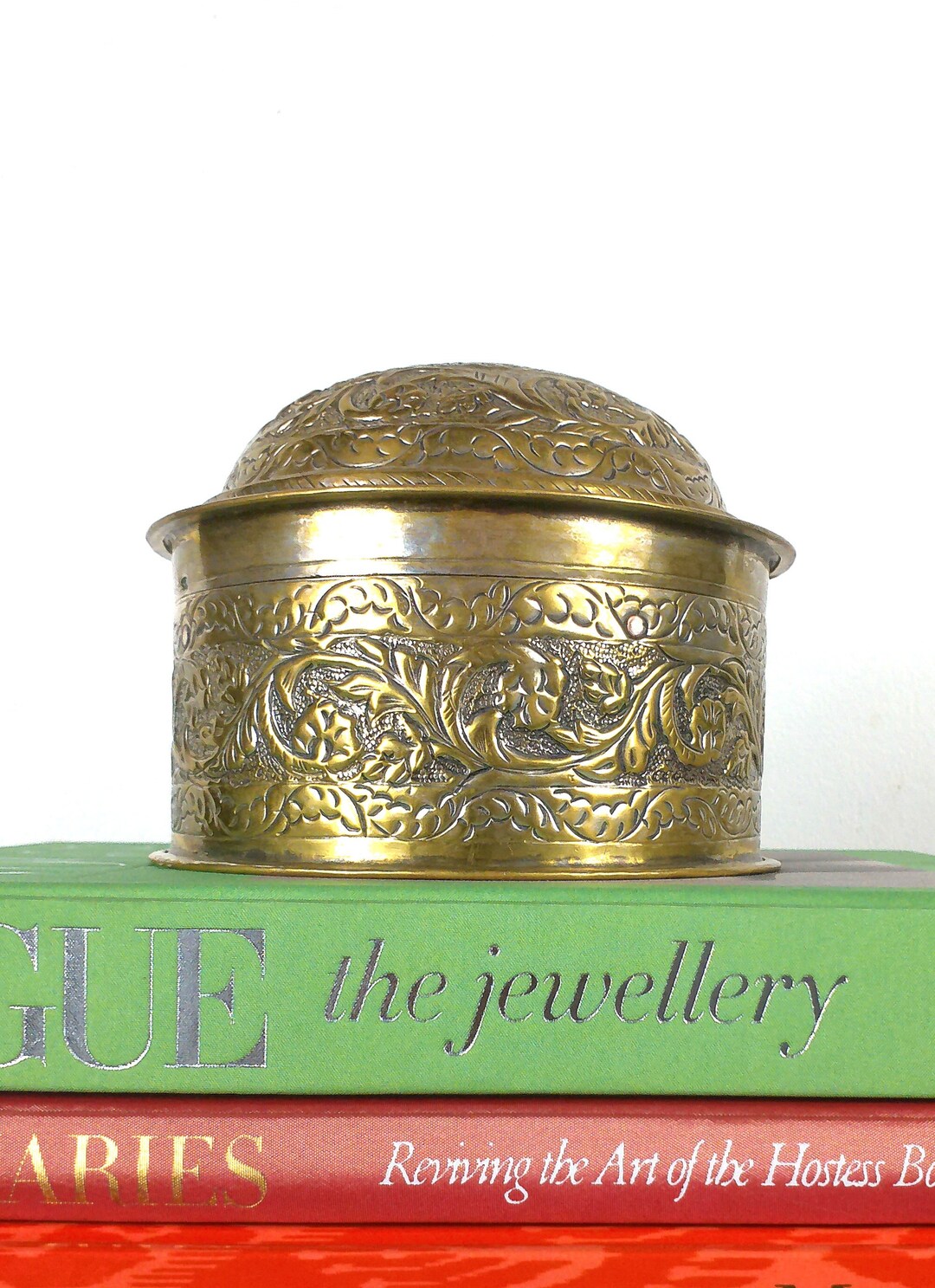 Indian Jewelry Casket, Islamic Style, Brazier, Tea Caddy, Powder Box ...