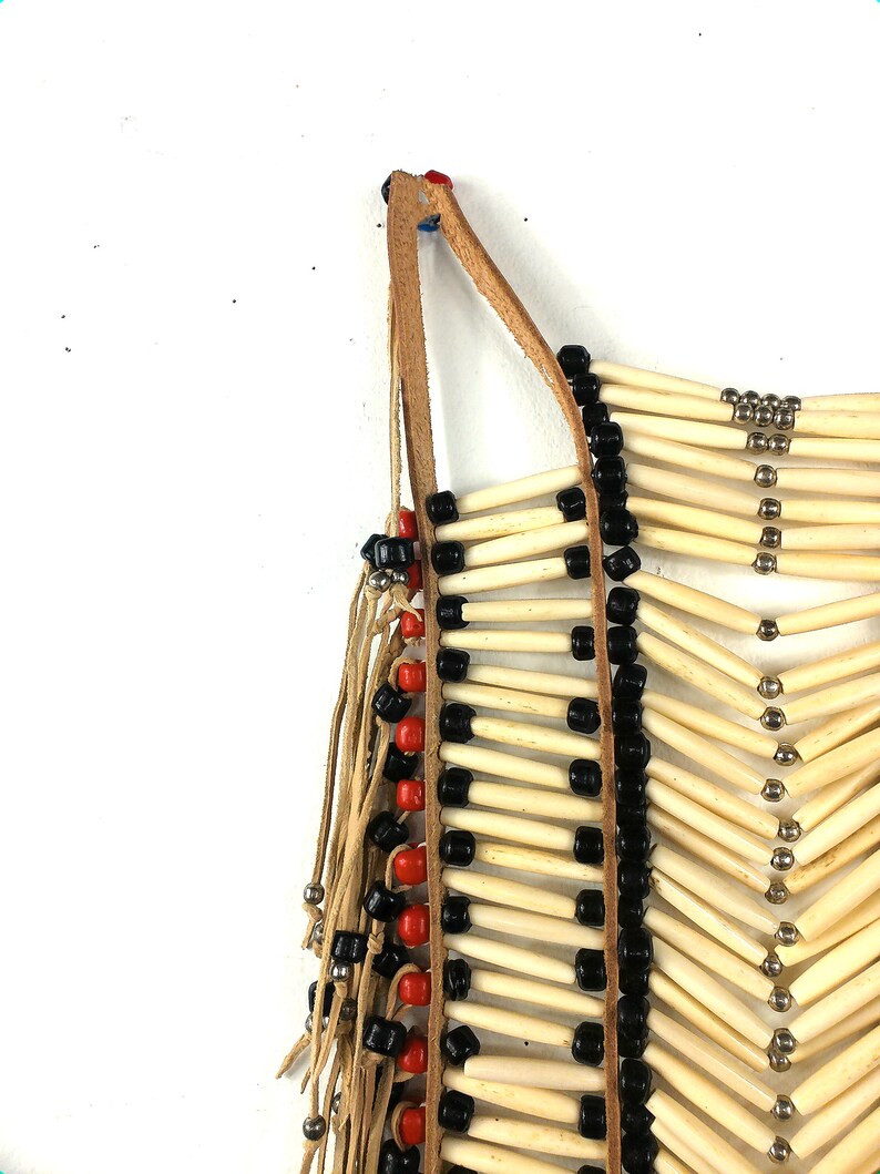 Native American Breastplate, Plains Indians, Hairpipe Beads, Wall ...