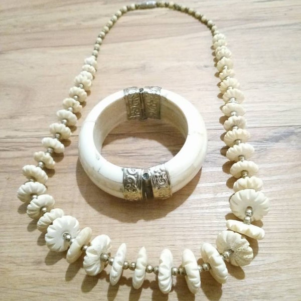 Indian Bone Beads - Etsy