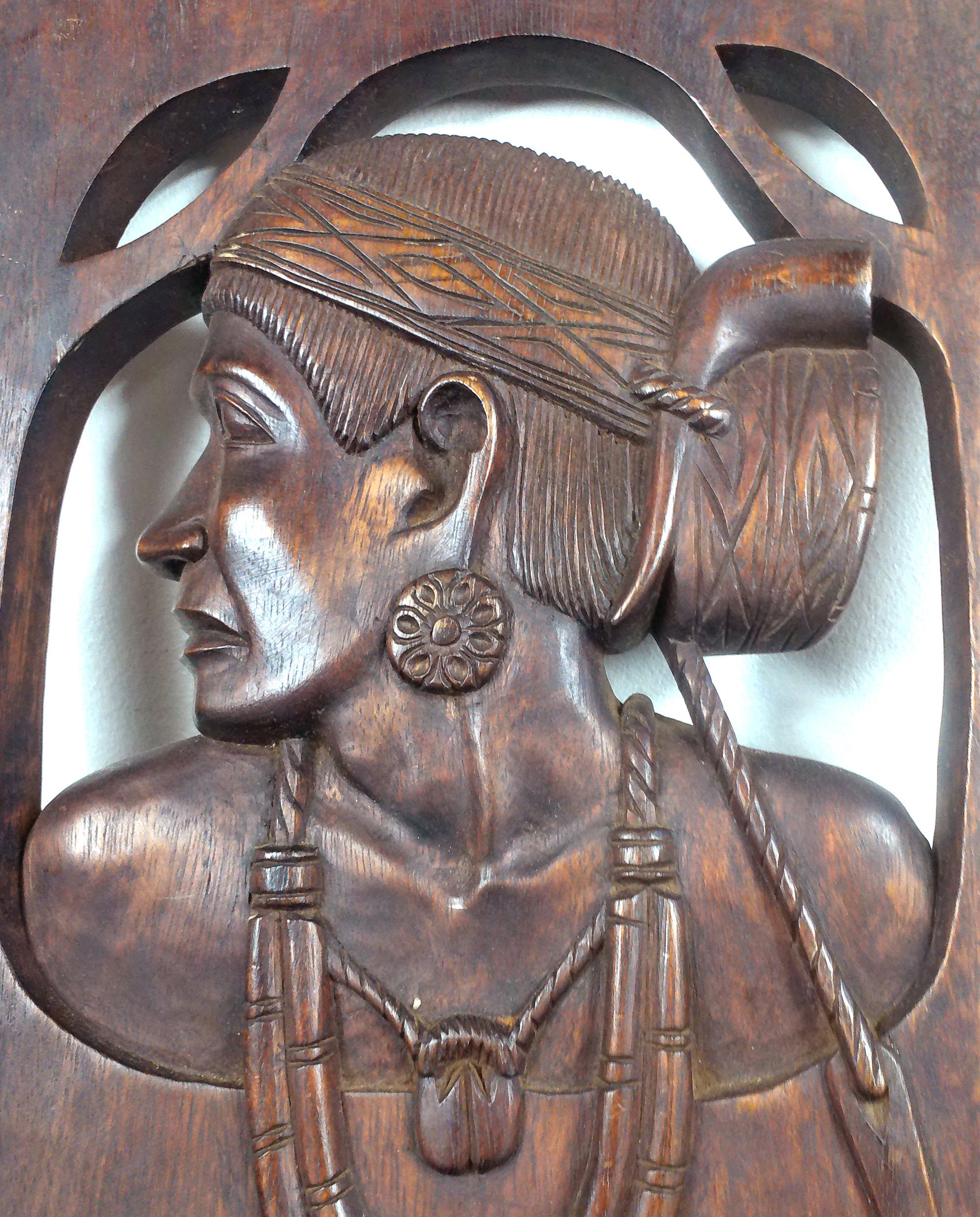 Philippines Vintage Pair / Set of 2 Igorot Wall Plaque Carvings ...