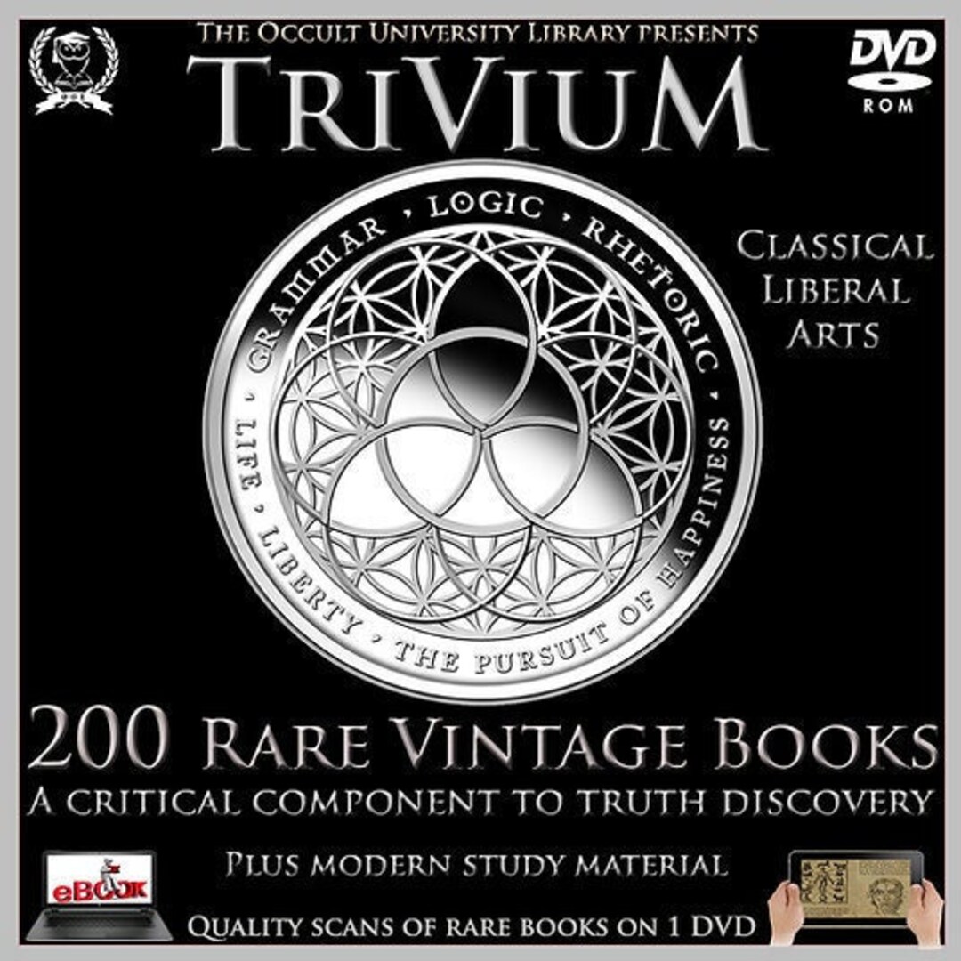 THE TRIVIUM - the Classical Liberal Arts Book Scans - Ebooks - - Etsy