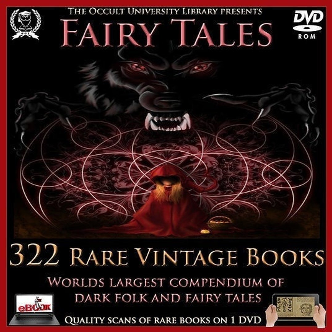 Fairy Tale Folk Tale Book Scans Ebooks Rare Vintage - Etsy
