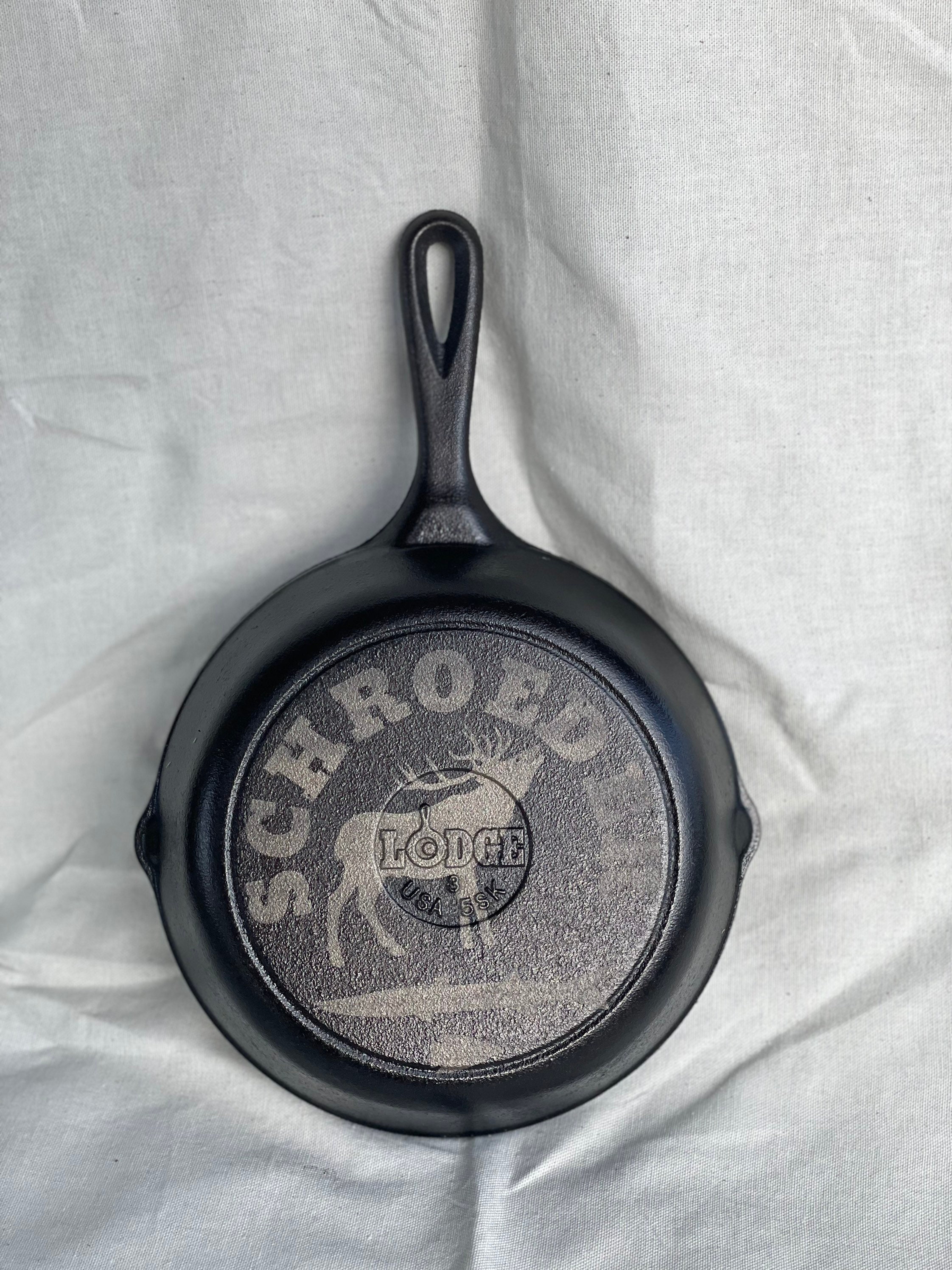 Engraved 8” Cast Iron Skillet - Personalized Skillet - Custom Cast Iron ...