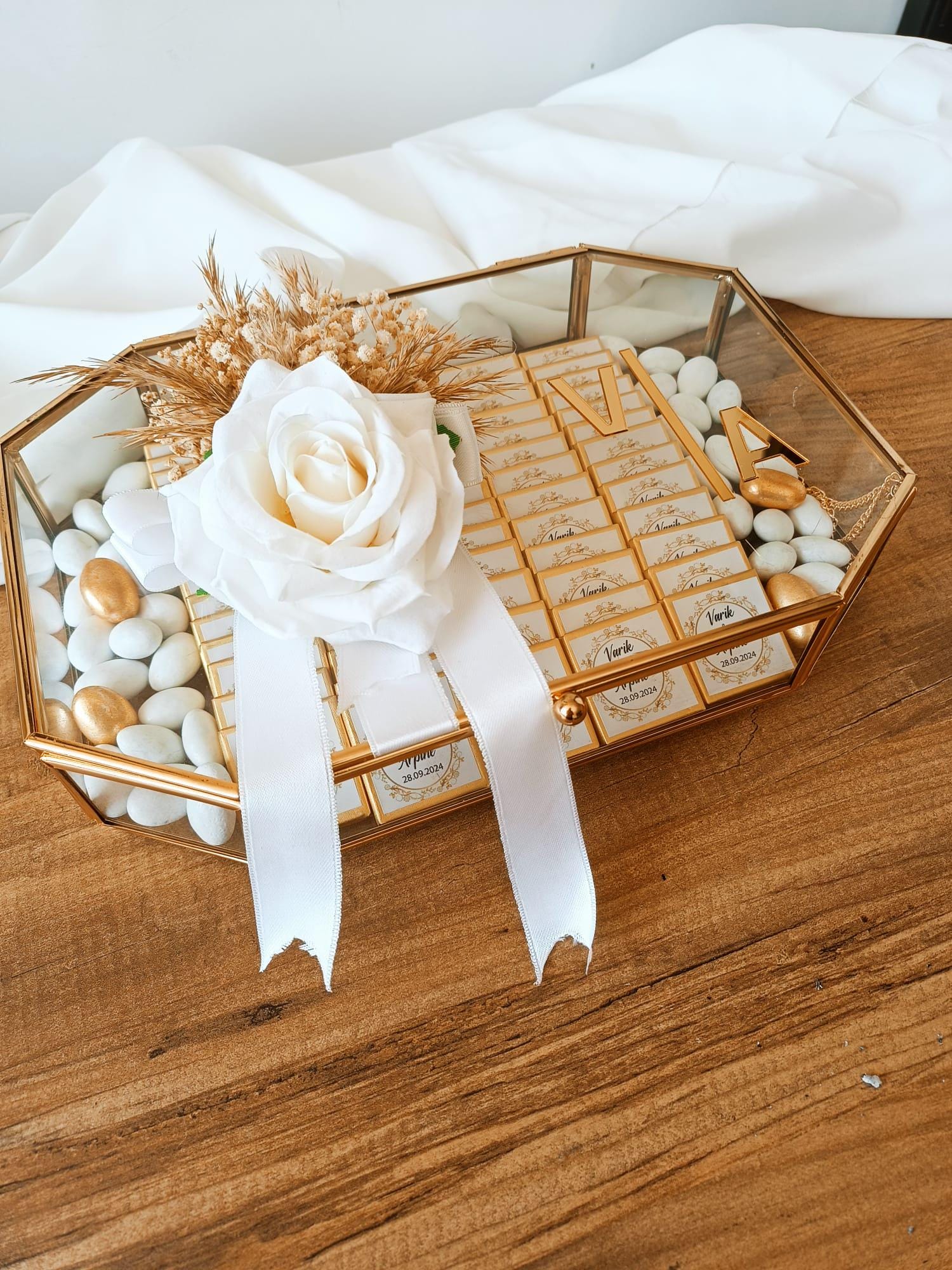 Personalized Engagement Chocolates Sweeten Your Special Day ...
