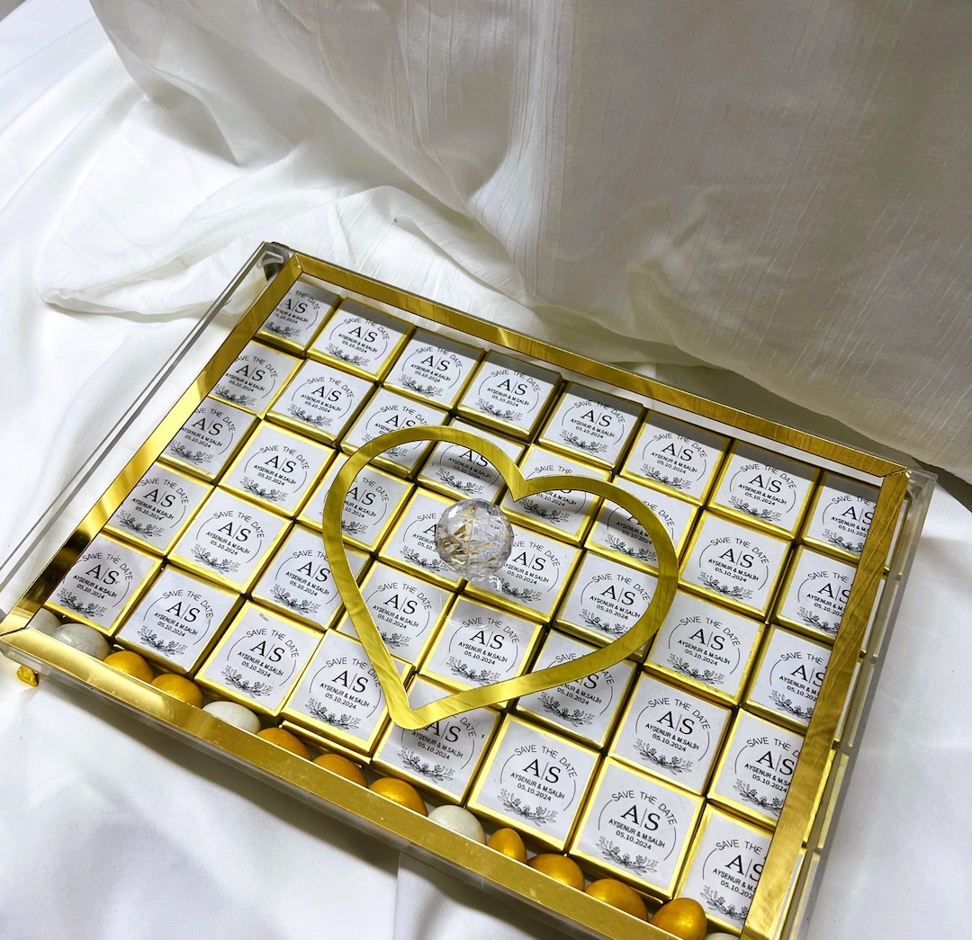 Personalized Engagement Chocolates Sweeten Your Special Day ...