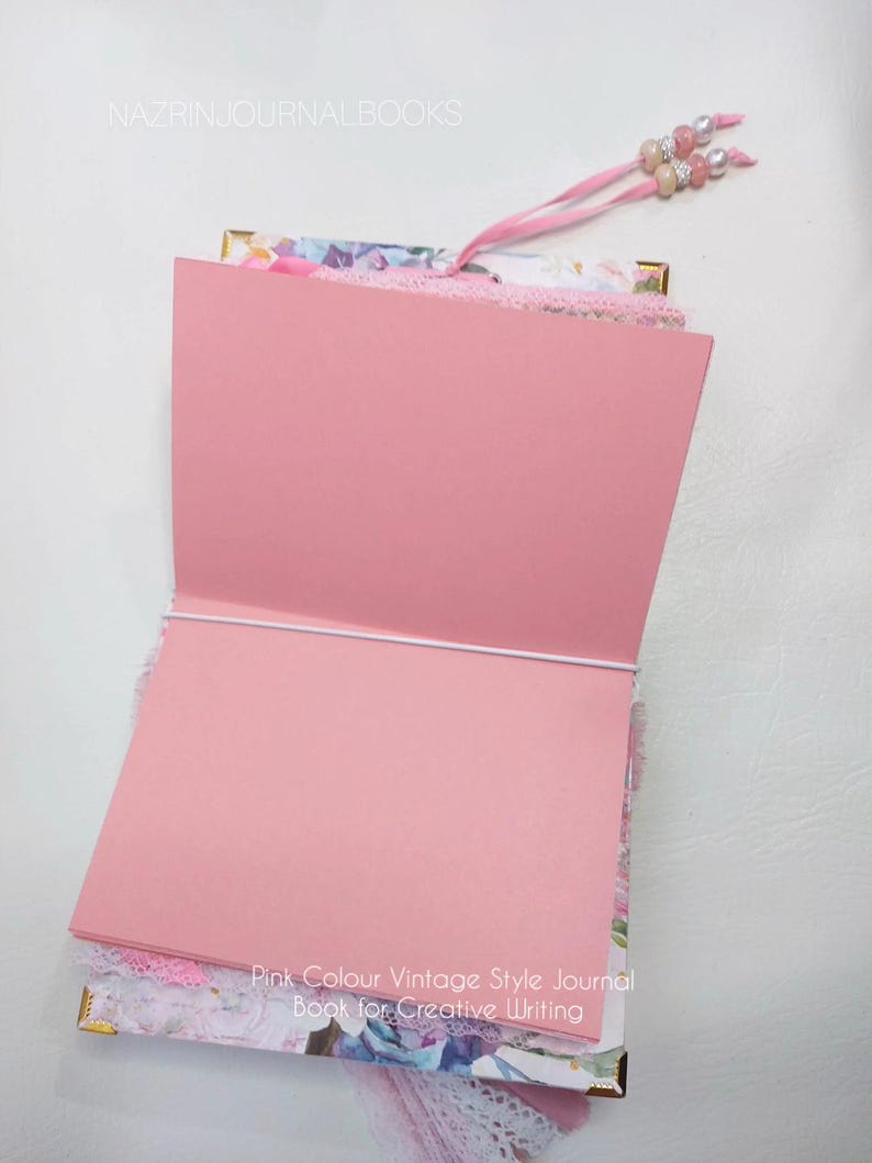 Pink Colour Vintage Style Journal Book for Creative Writing - Etsy UK