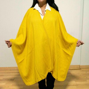 Hand-knitted Open Poncho Made With 100% Alpaca Wool | Knitted ...