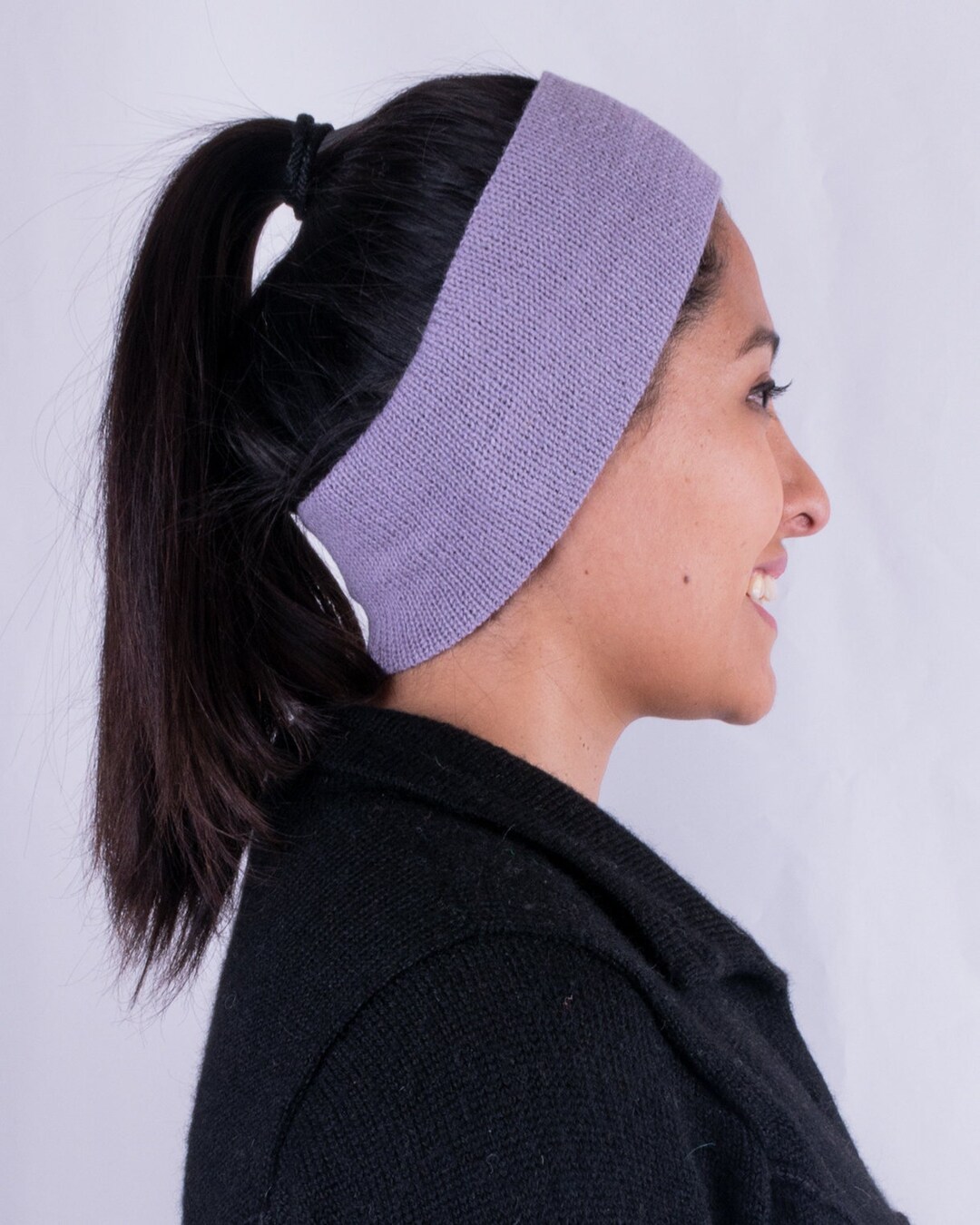 100% Alpaca Wool Headband Knitted Head Turban Supreme Soft Wool ...