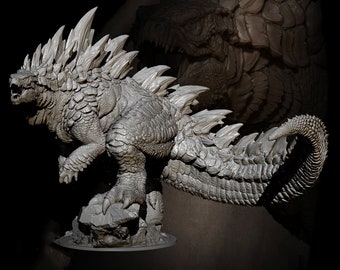 Godzilla Custom Figure | Etsy