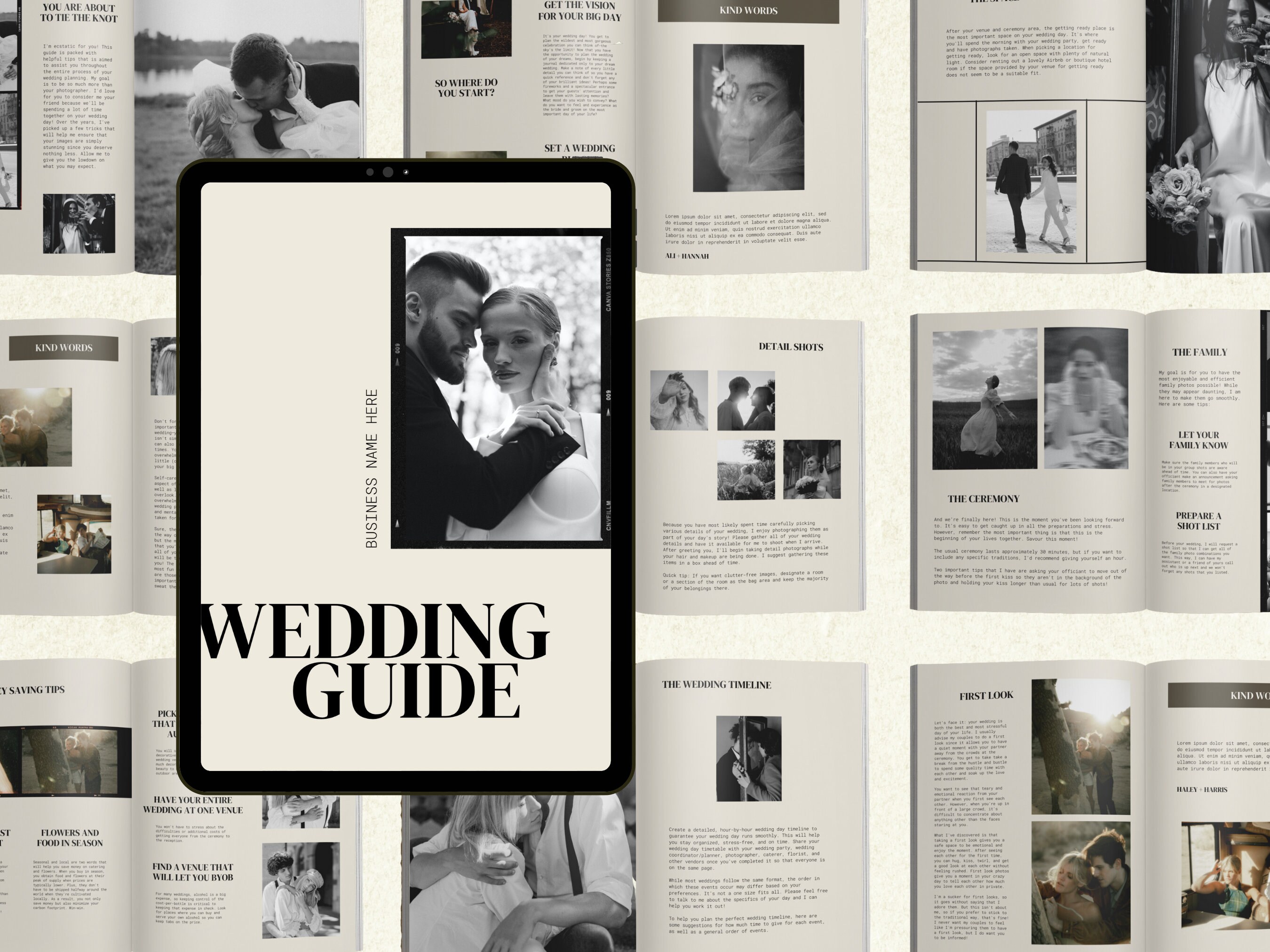 CANVA Photographer Client Guide Bundle, Wedding Photography Client ...
