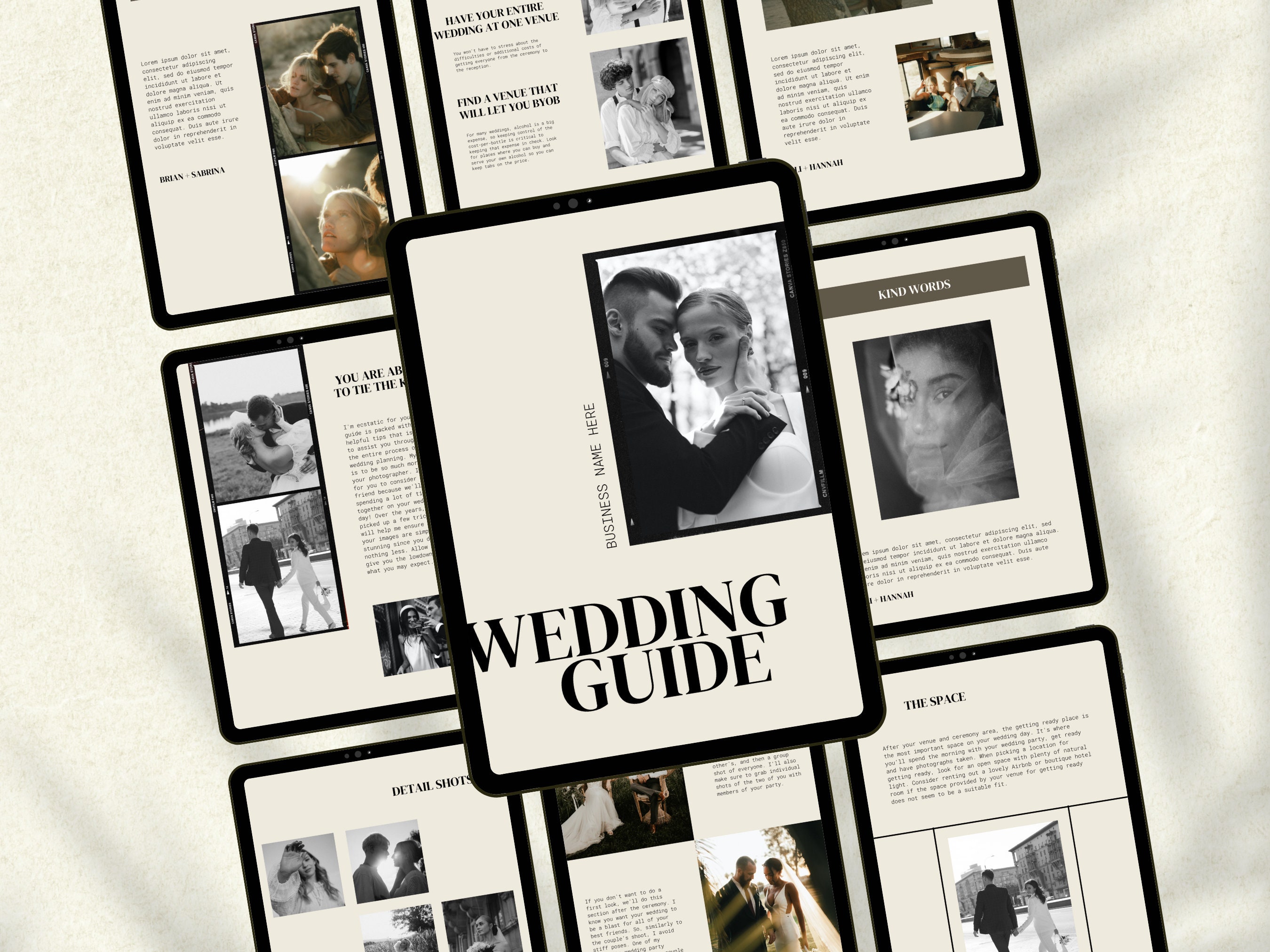 CANVA Photographer Client Guide Bundle, Wedding Photography Client ...
