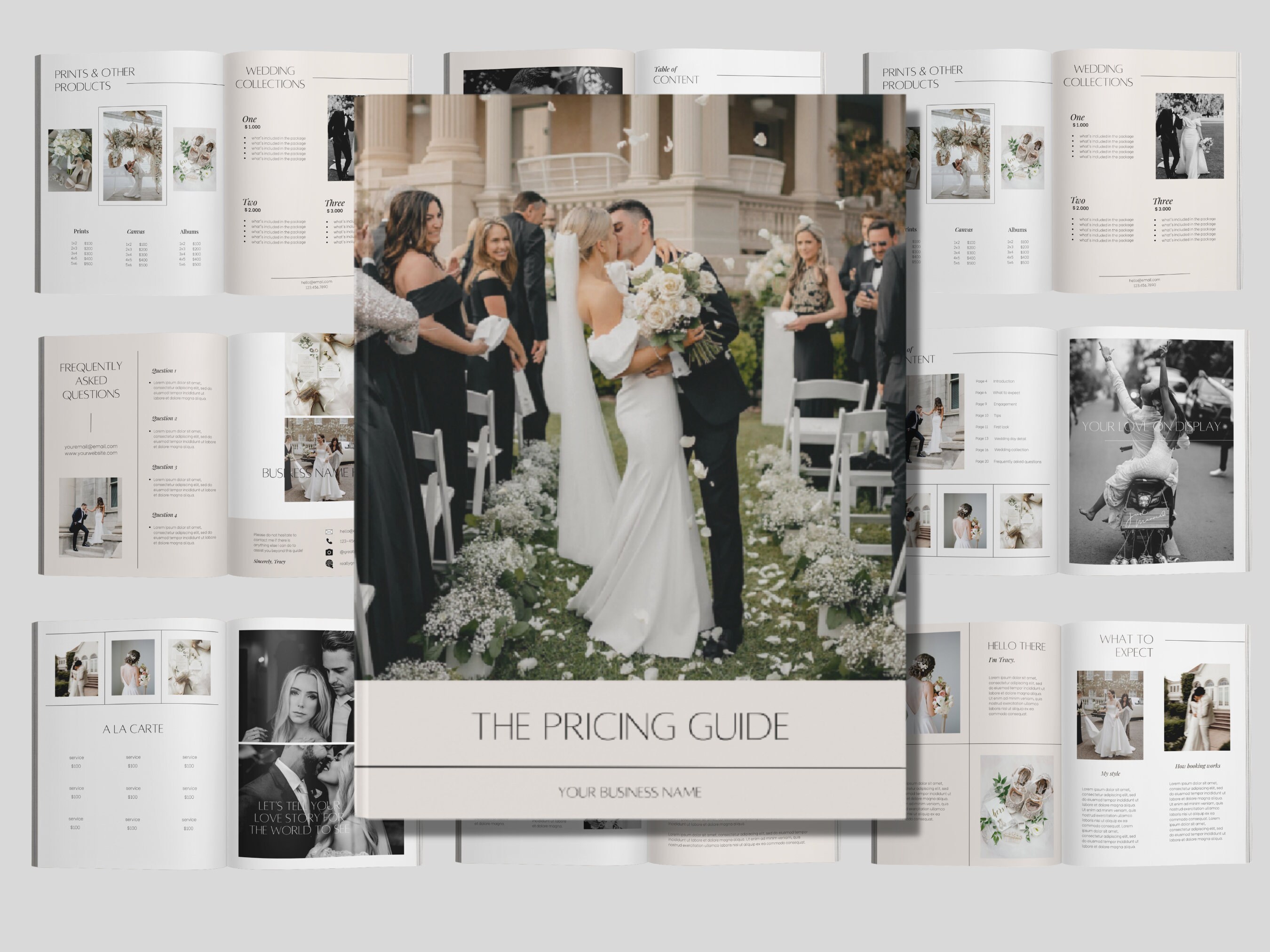 CANVA Photographer Client Guide Bundle Wedding Photography - Etsy