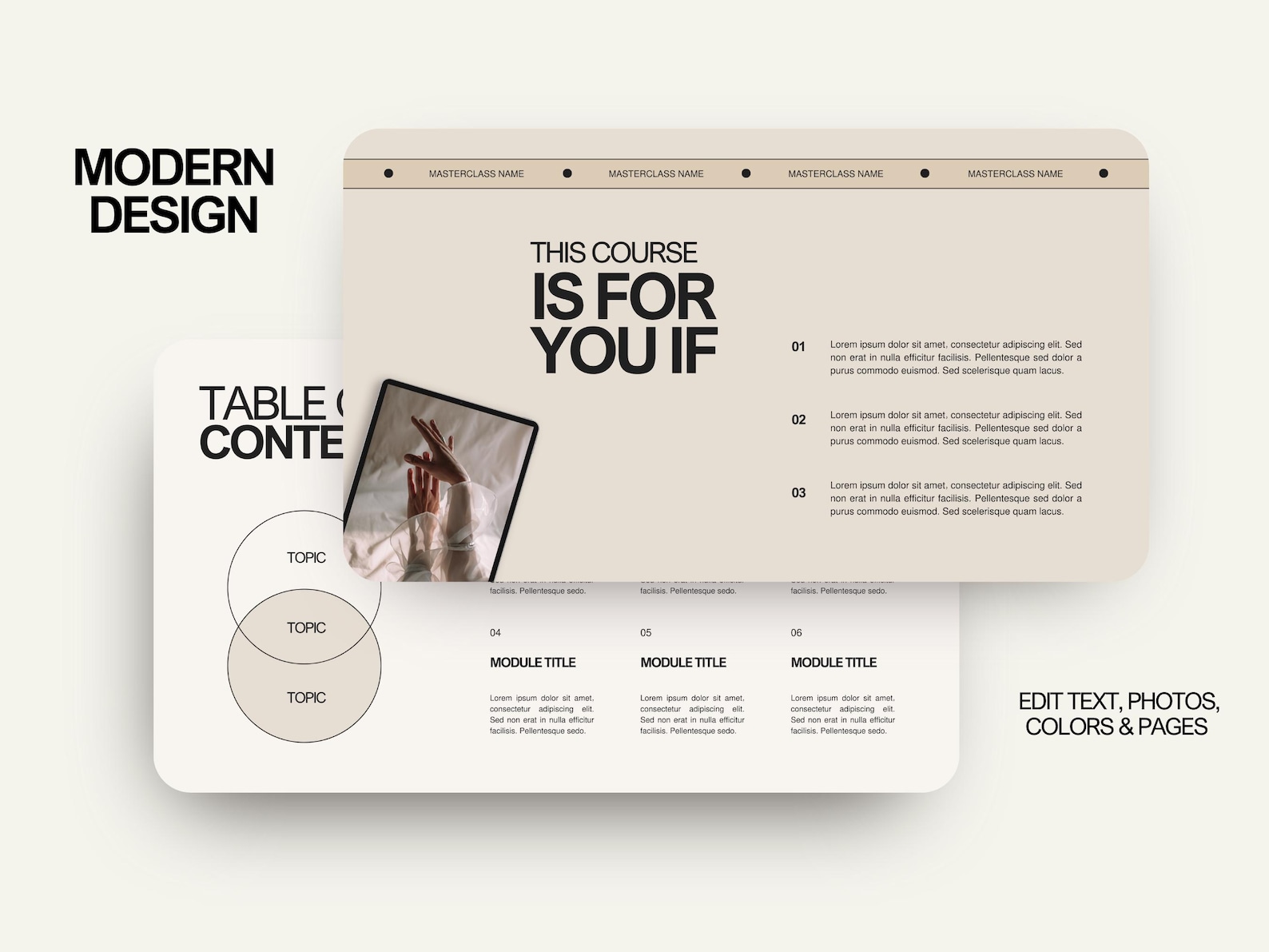 Canva Business Masterclass Template: Webinar Slide Deck - Etsy