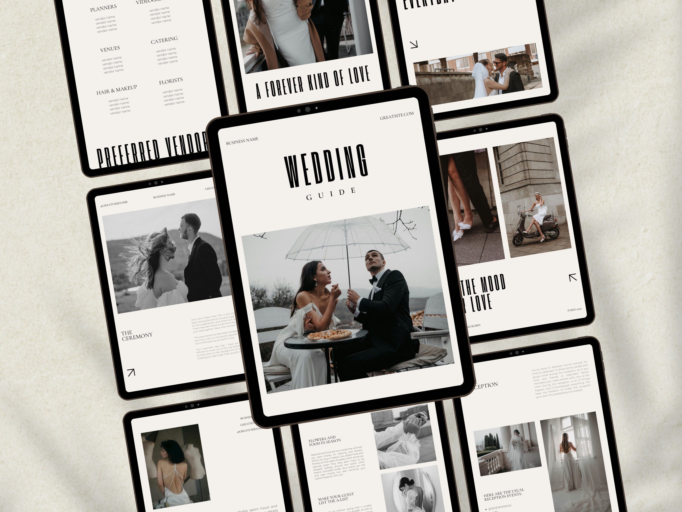 CANVA Photographer Client Guide Bundle, Wedding Photography Client ...