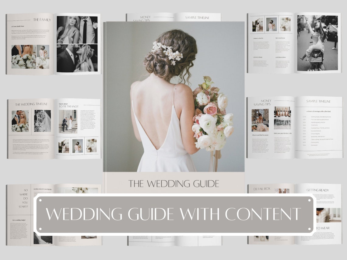 CANVA Photographer Client Guide Bundle Wedding Photography - Etsy