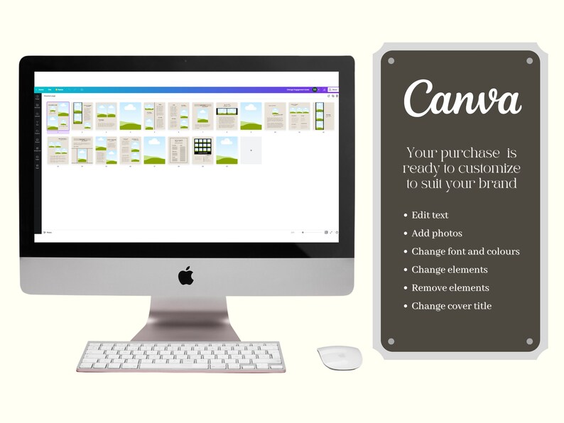 CANVA Client Engagement Session Style Guide With Content - Etsy