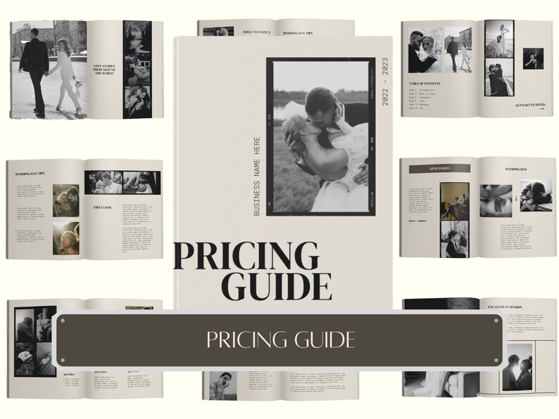 CANVA Photographer Client Guide Bundle, Wedding Photography Client ...