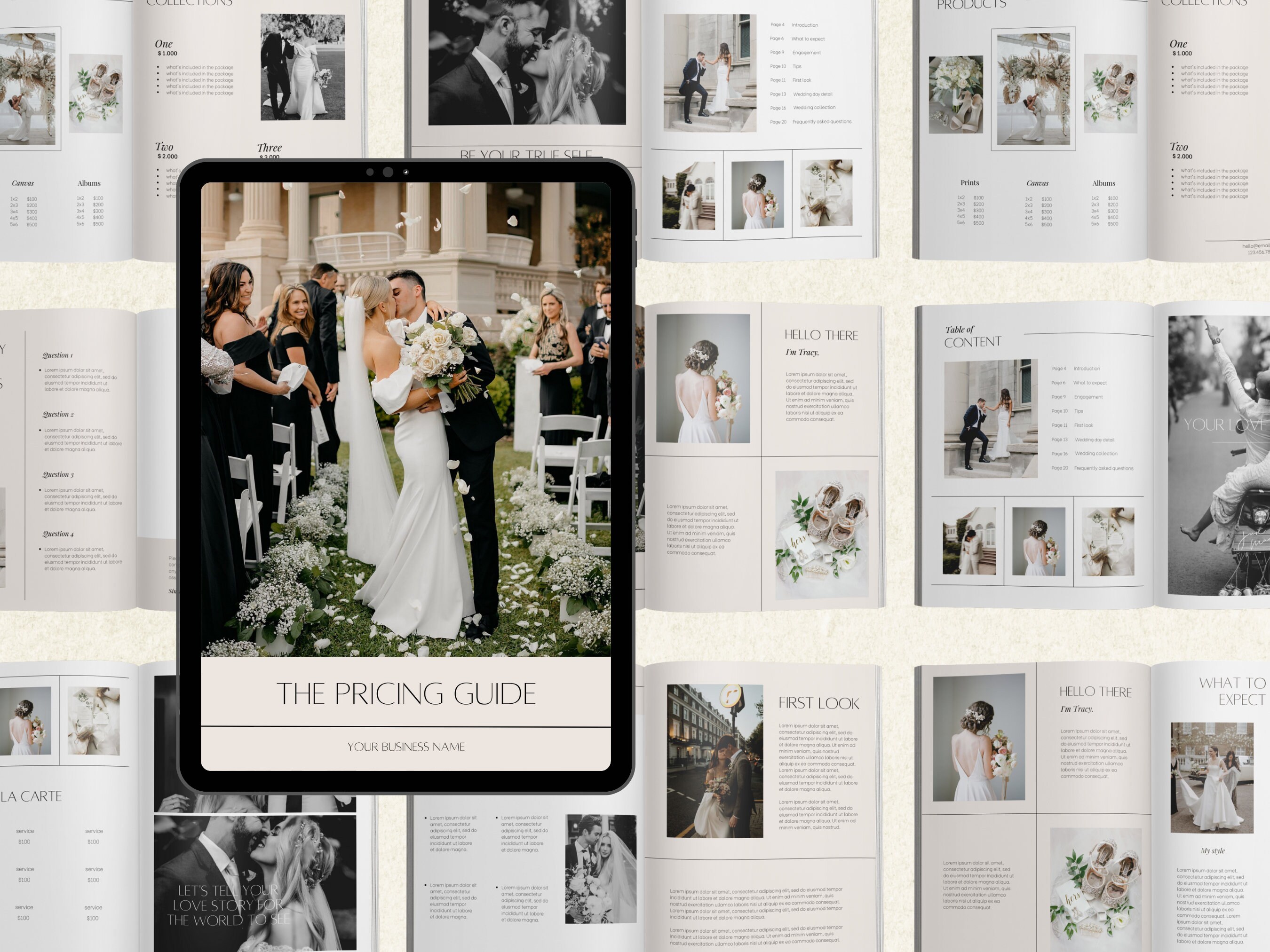 CANVA Photographer Client Guide Bundle, Wedding Photography Client ...