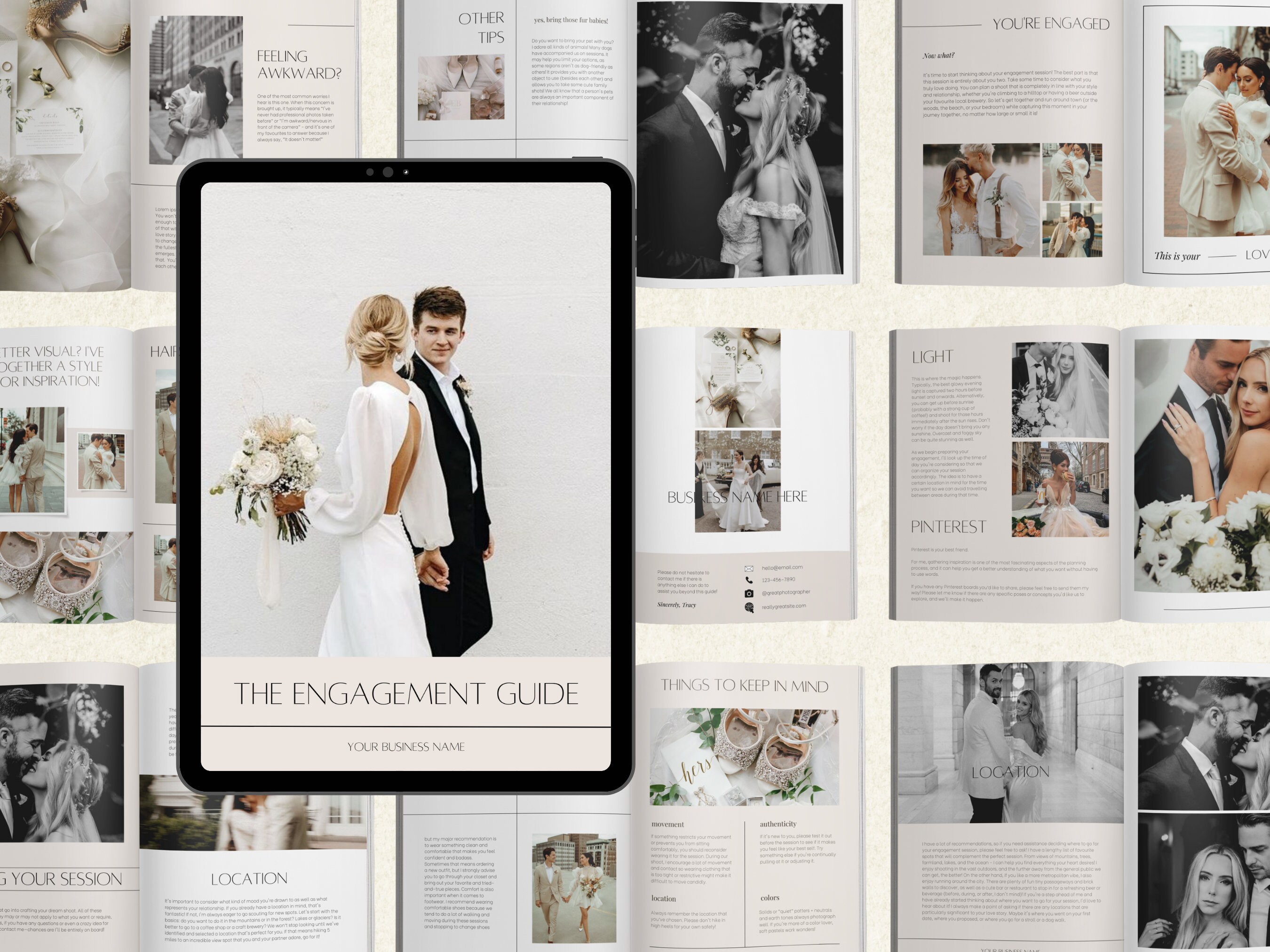 CANVA Photographer Client Guide Bundle, Wedding Photography Client ...
