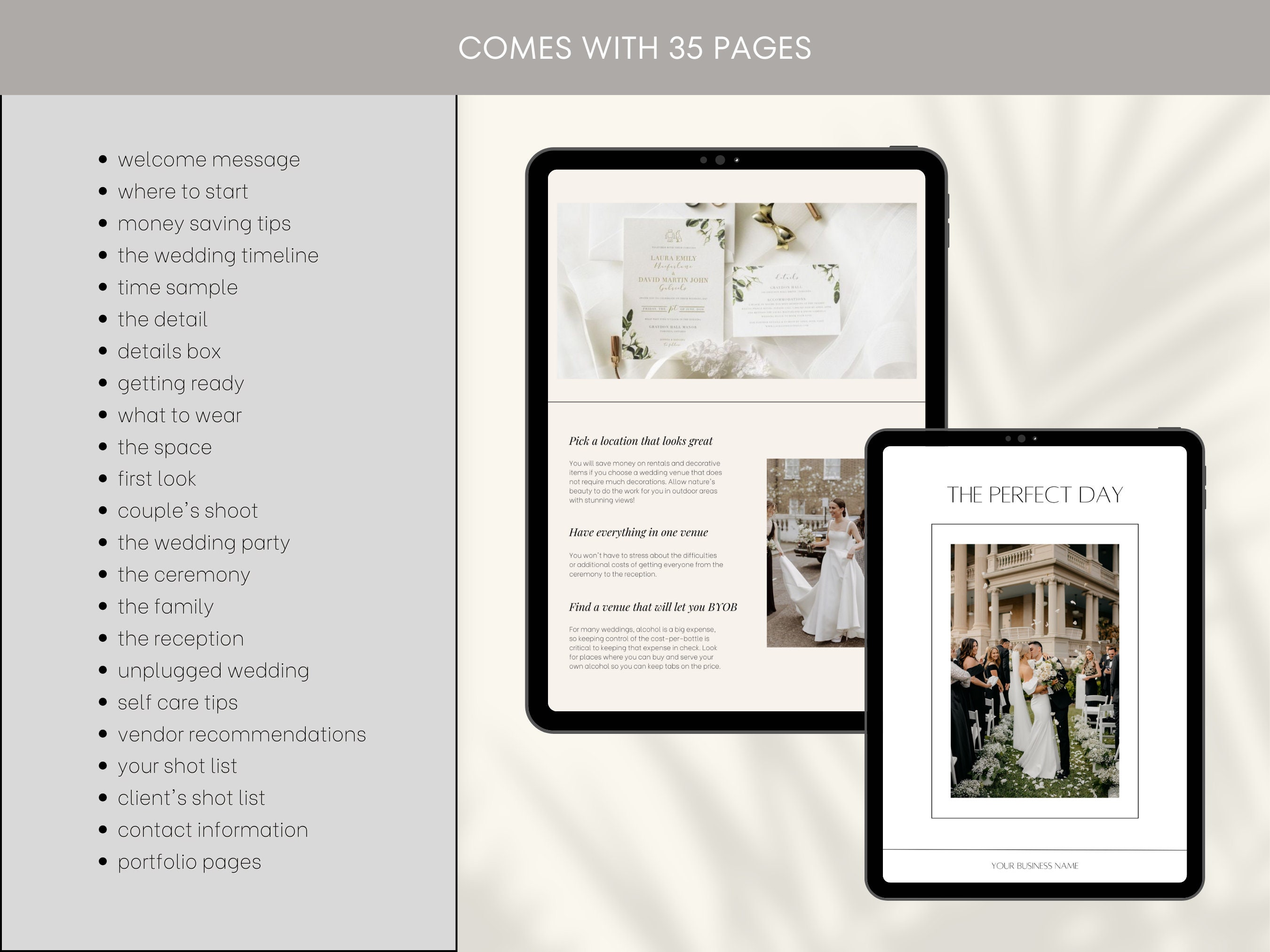 CANVA Photographer Client Guide Bundle, Wedding Photography Client ...