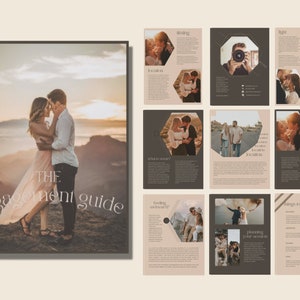 CANVA Client Engagement Session Style Guide With Content, Modern Pre ...