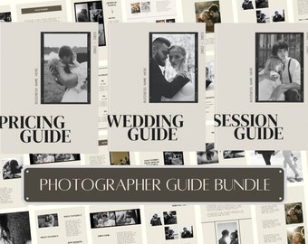 CANVA Photographer Client Guide Bundle Wedding Photography - Etsy