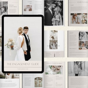 Modern Client Engagement Session Style Guide: Editable Canva Template ...