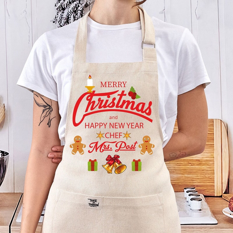 Christmas Apron - Etsy