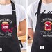 Custom Chef Apron Set Matching Aprons for Couples Perfect Valentine's ...