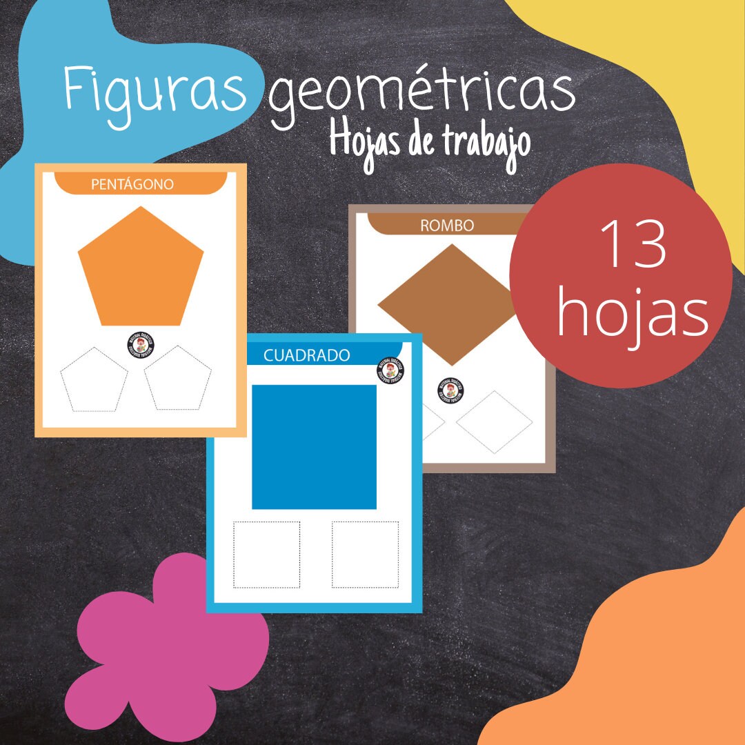 Geometric Figures, My First Geometric Figures, Preschool Geometric ...