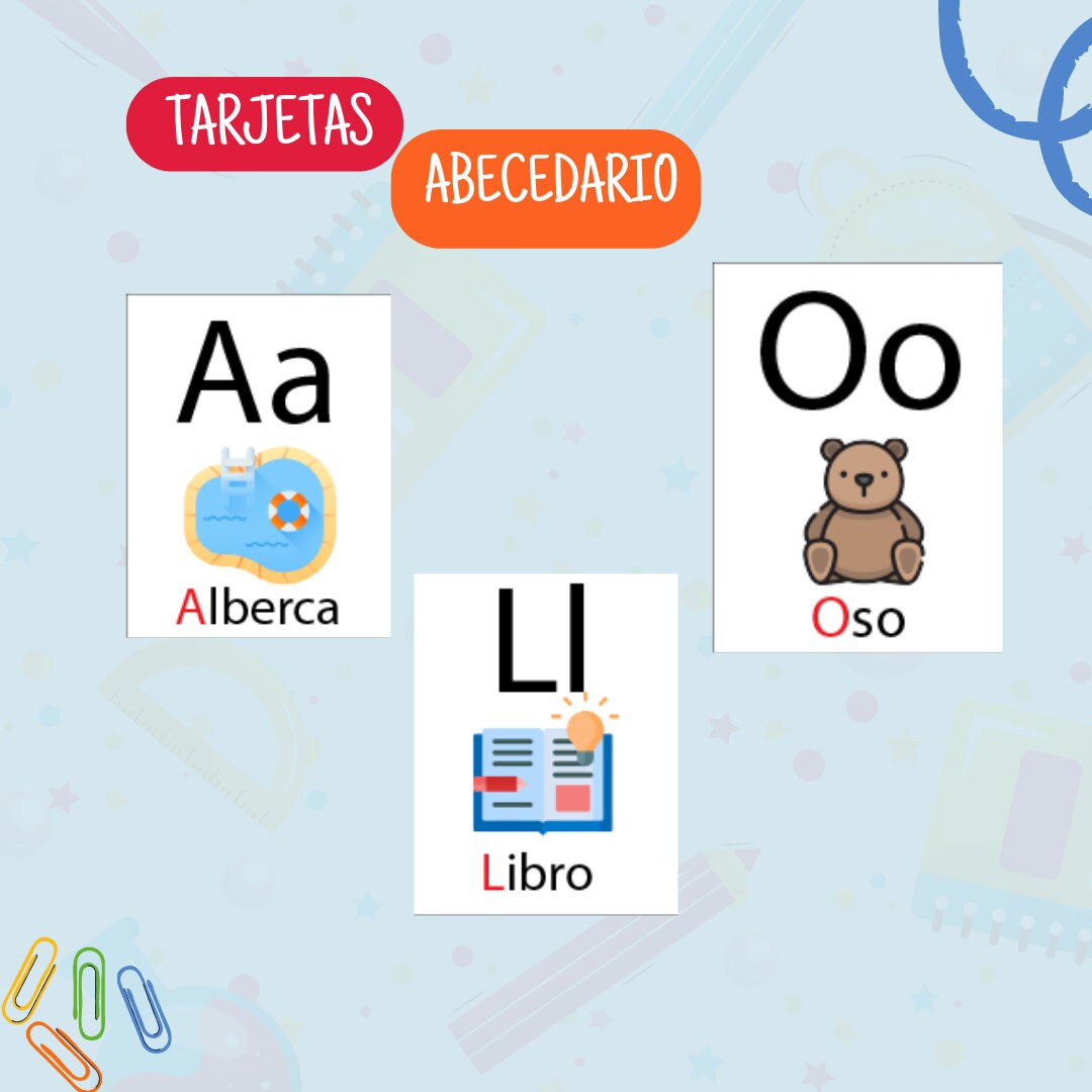 Alphabet Flashcards Alphabet Flashcards Learn the Alphabet - Etsy