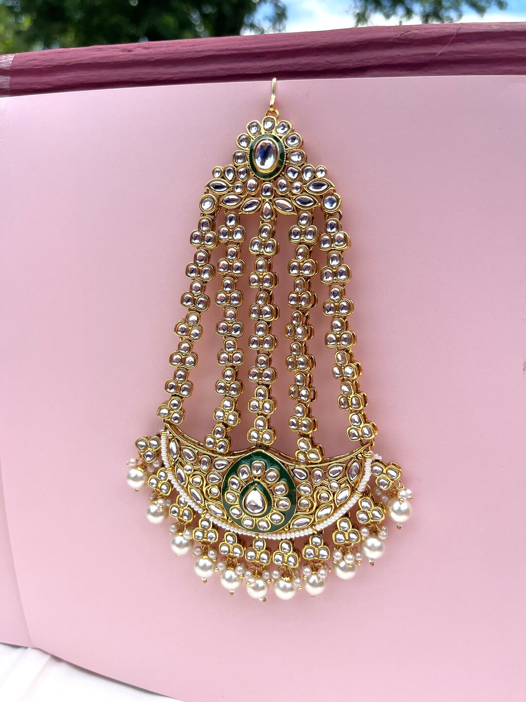 Tikka| Head Accessories | Side Tikka| Pakistani Jewelry | Indian ...