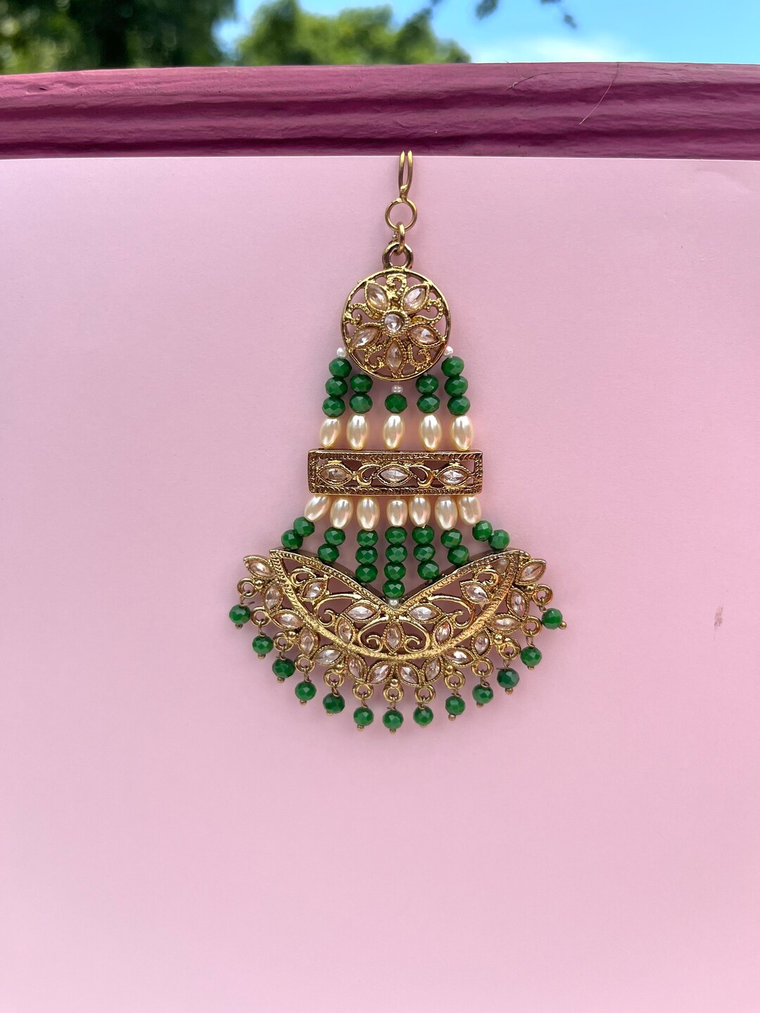 Tikka Head Accessories Side Tikka Pakistani Jewelry Indian Jewelry Head ...