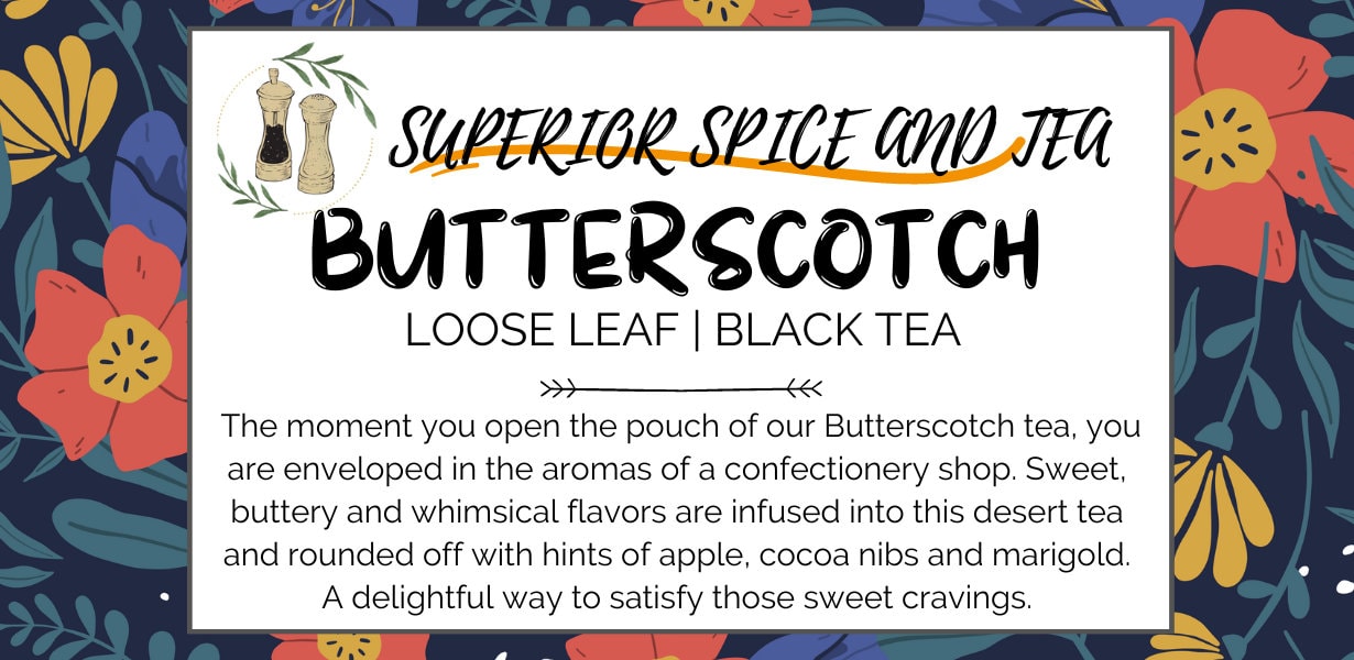 Butterscotch Black Tea Free Shipping and Gift Over 35 2oz - Etsy