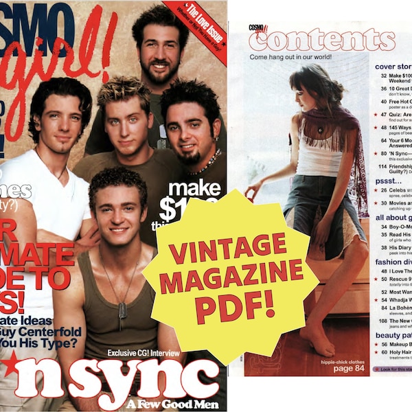 2000s Teen Magazine - Etsy