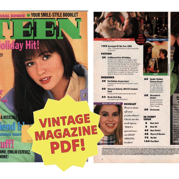 2000s Teen Magazine - Etsy