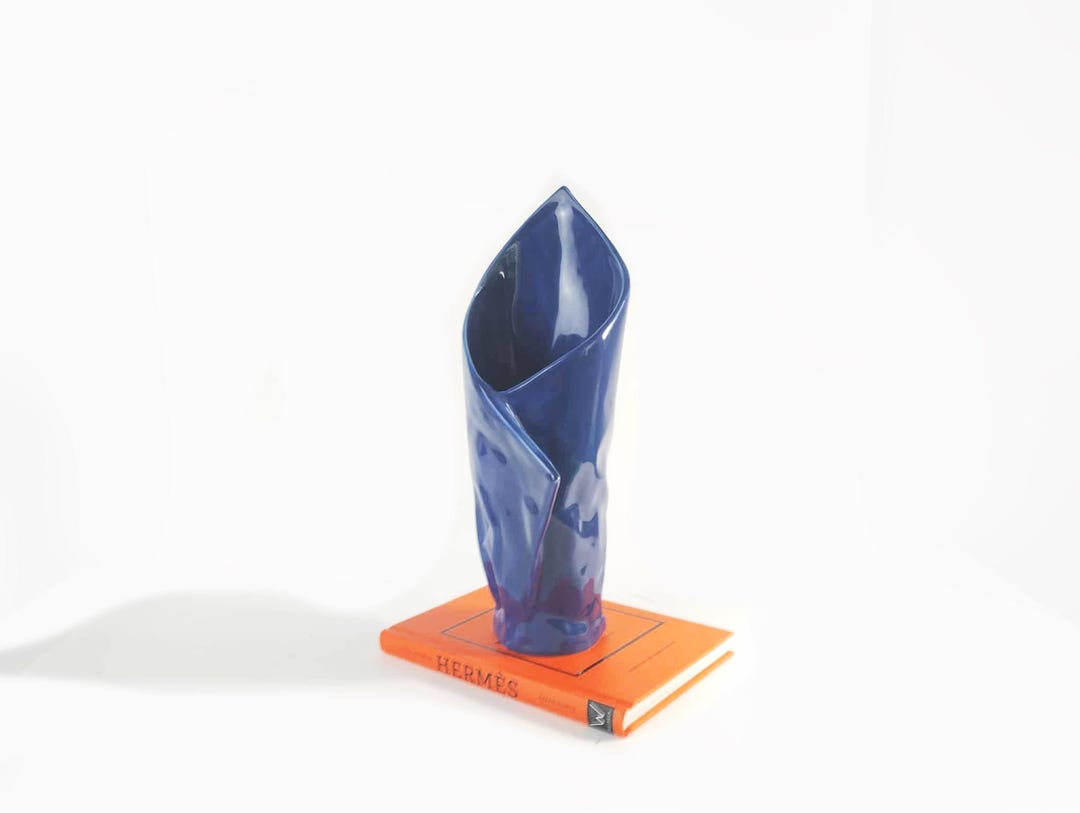 Extremely Rare Carol Mcnicol Rising Hawk Crumpled Technique Modernist ...