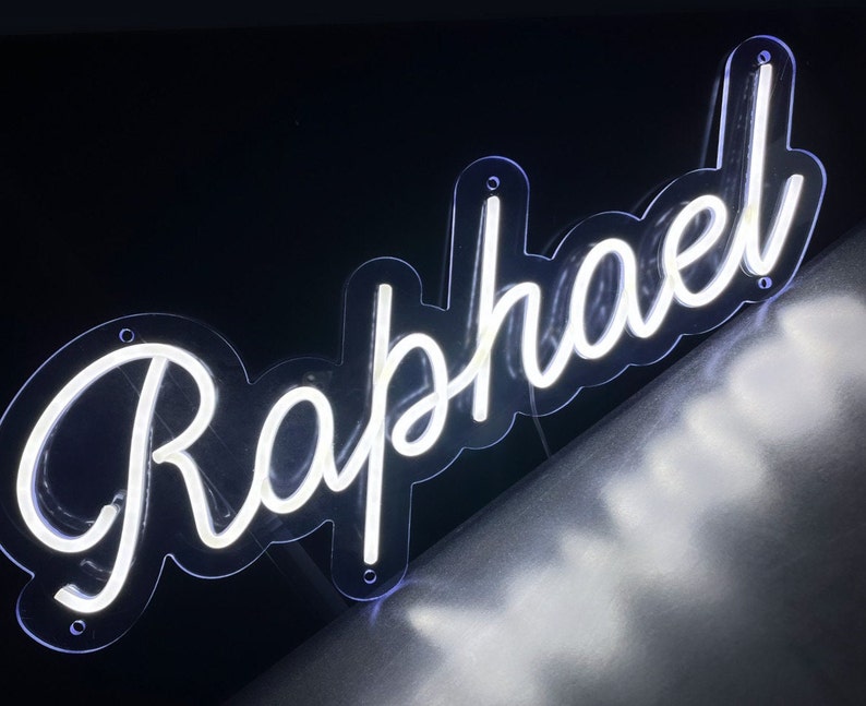 Personalised Name Neon Sign, Personalised Neon Light, Personalised Name ...