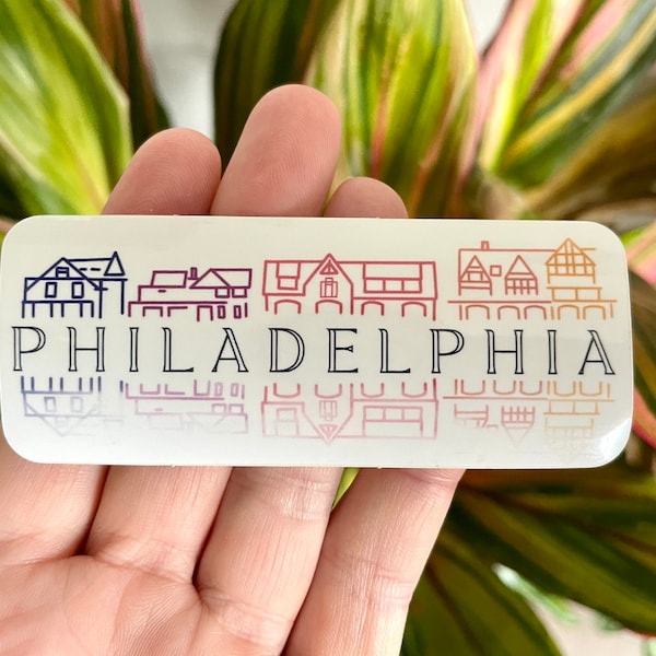 Philadelphia Sticker - Etsy