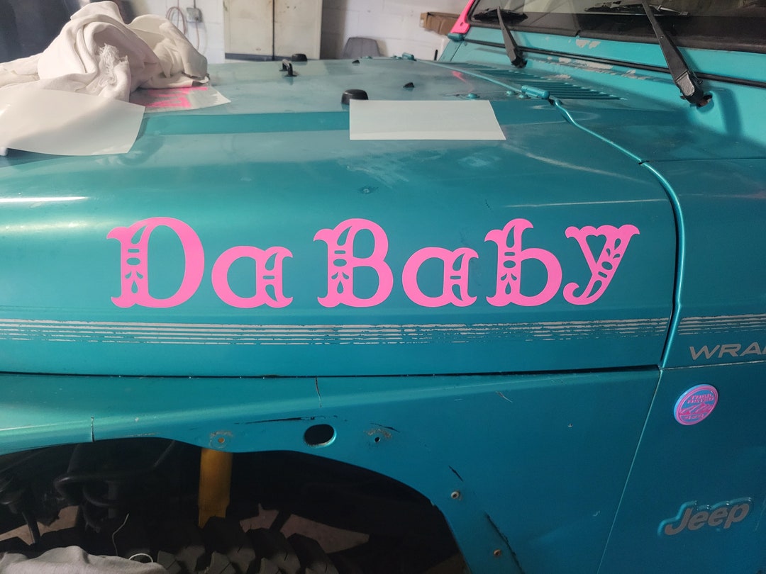 Jeep Name Car Decal - Etsy