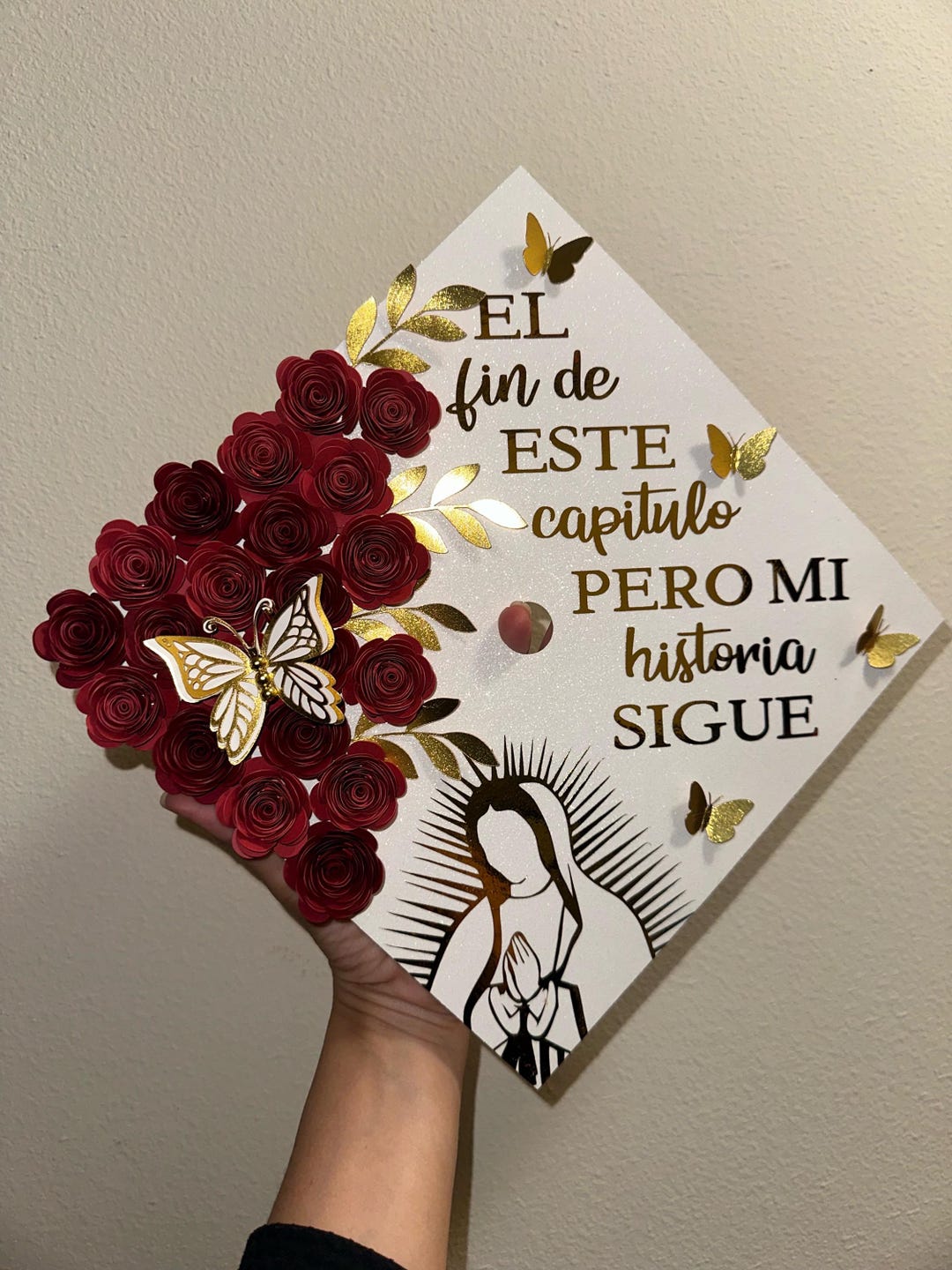 Custom Graduation Cap Topper, Graduation Cap Decor, Personalized Grad ...
