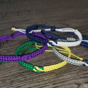 Sports Team Bracelet, Soccer Team Bracelet, Adjustable Team Jewelry ...