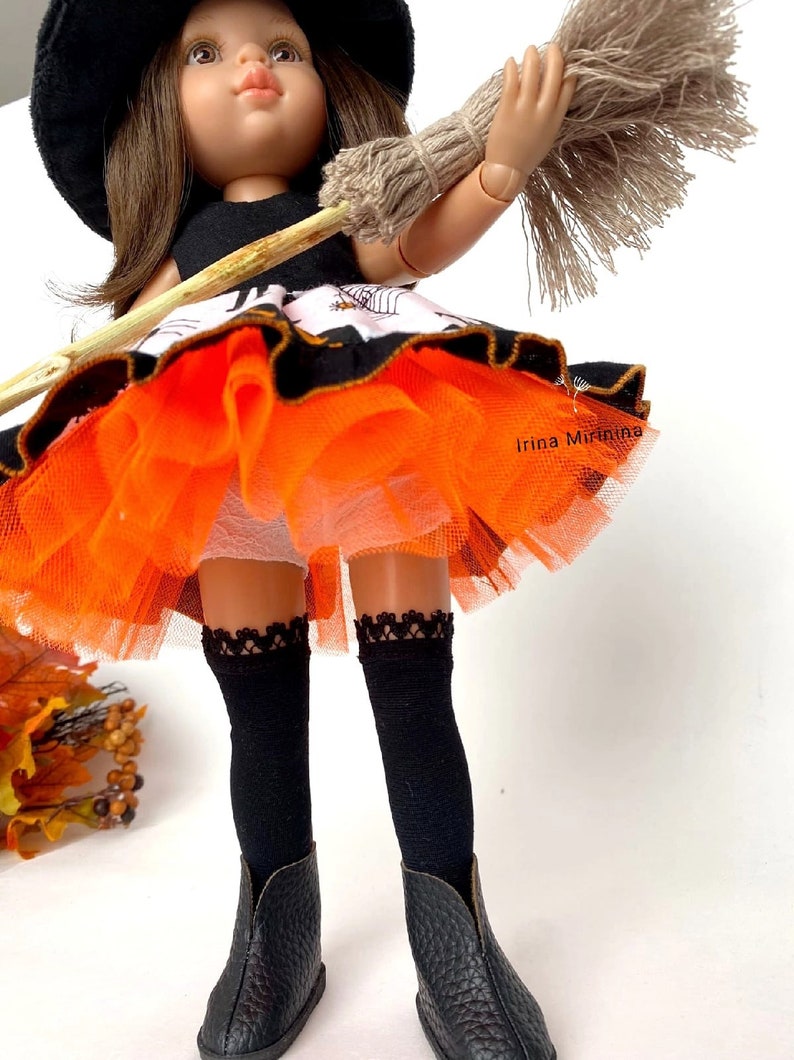 3 PDF Patterns for Halloween Paola Reina Doll, Witch Dress, Witch Hat ...