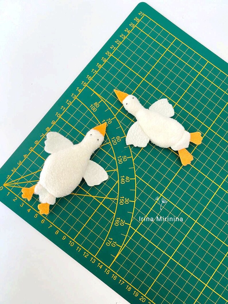 Goose Soft Toy Sewing Pattern, PDF Instant Download Step by Step Video ...