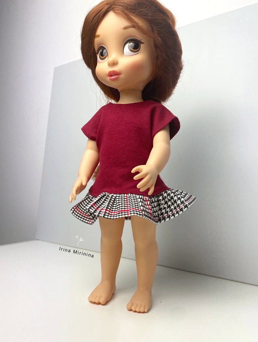 PDF Pattern of T-shirt Dress for 16" Doll for Animators - Etsy