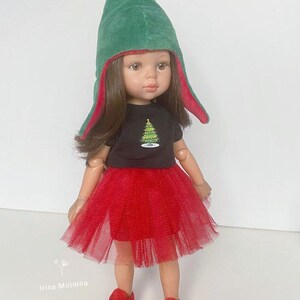 PDF Pattern,elf Hat, Cap With Bell for a 13" Doll for Paola Reina and ...