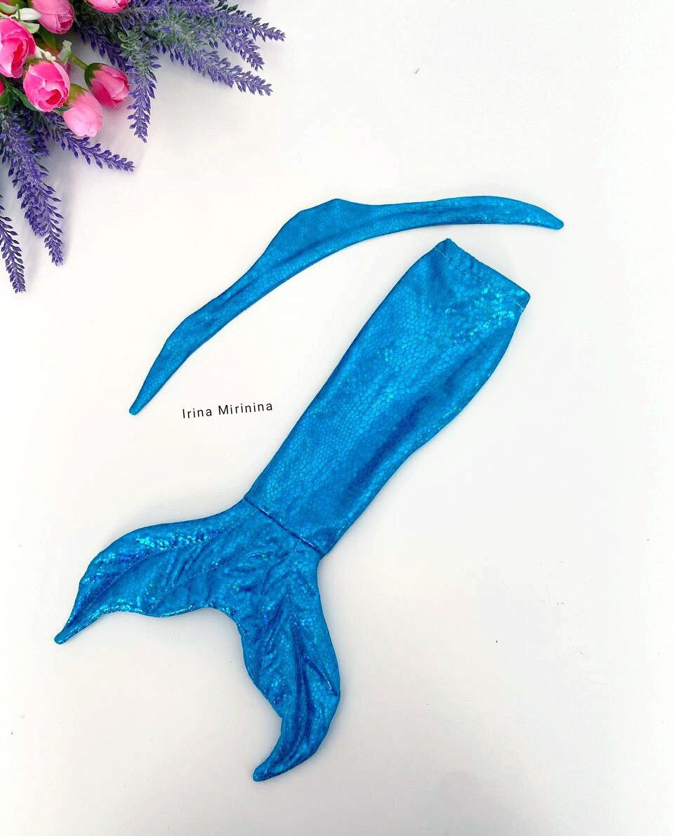PDF Mermaid Outfit Pattern for 13" and Similar Dolls - Mermaid Tail ...