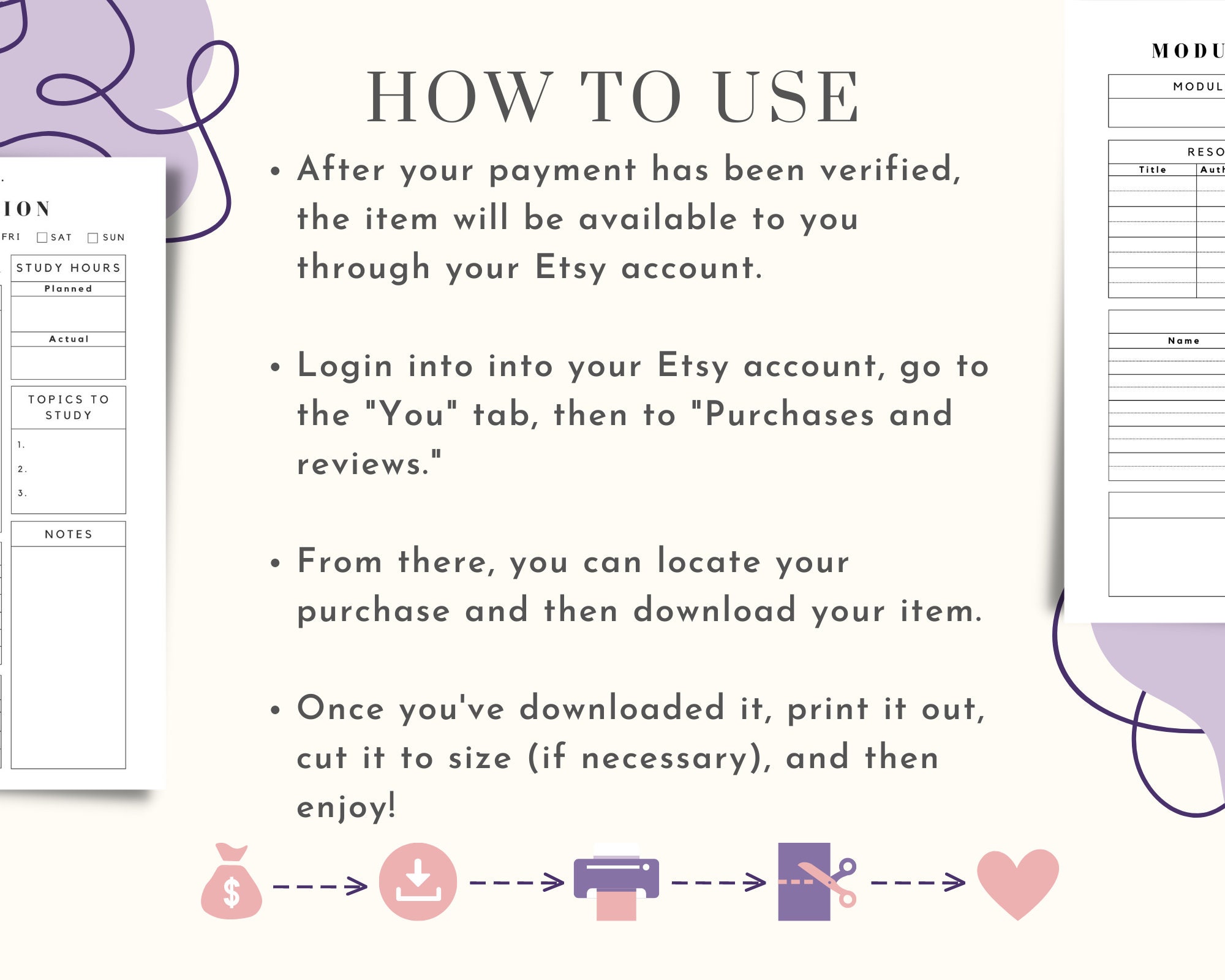 Schedule Tracker Printable Set Weekly Schedule, Daily Schedule ...