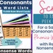 Phonics Printable Cards - Floss Rule Double Consonants Phonics Word ...